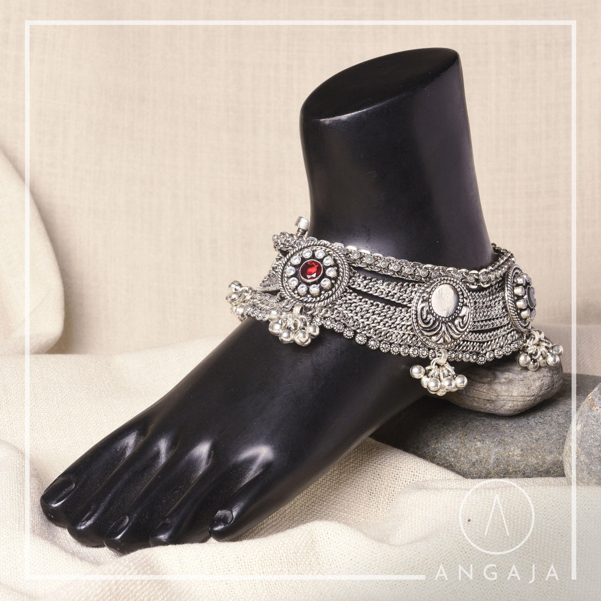Bridal Pajeb – Angaja Silver