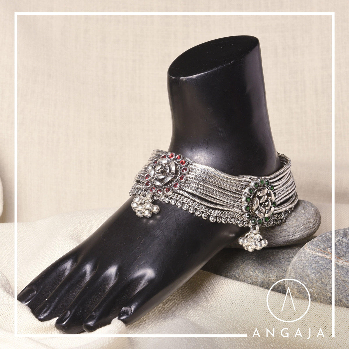 Bridal Pajeb – Angaja Silver
